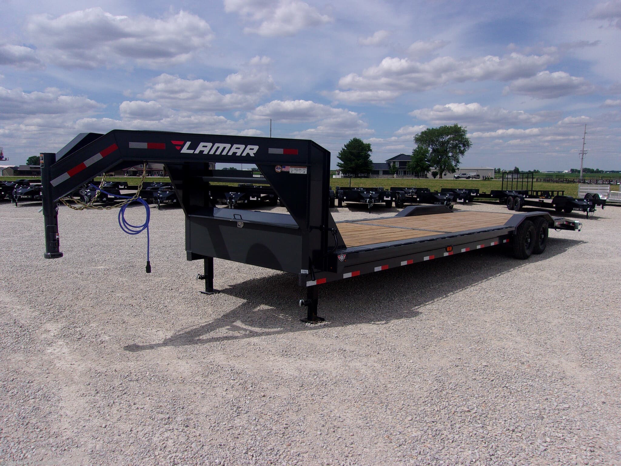 2023 Lamar 102X32' 14K GVWR Buggy Hauler Trailer