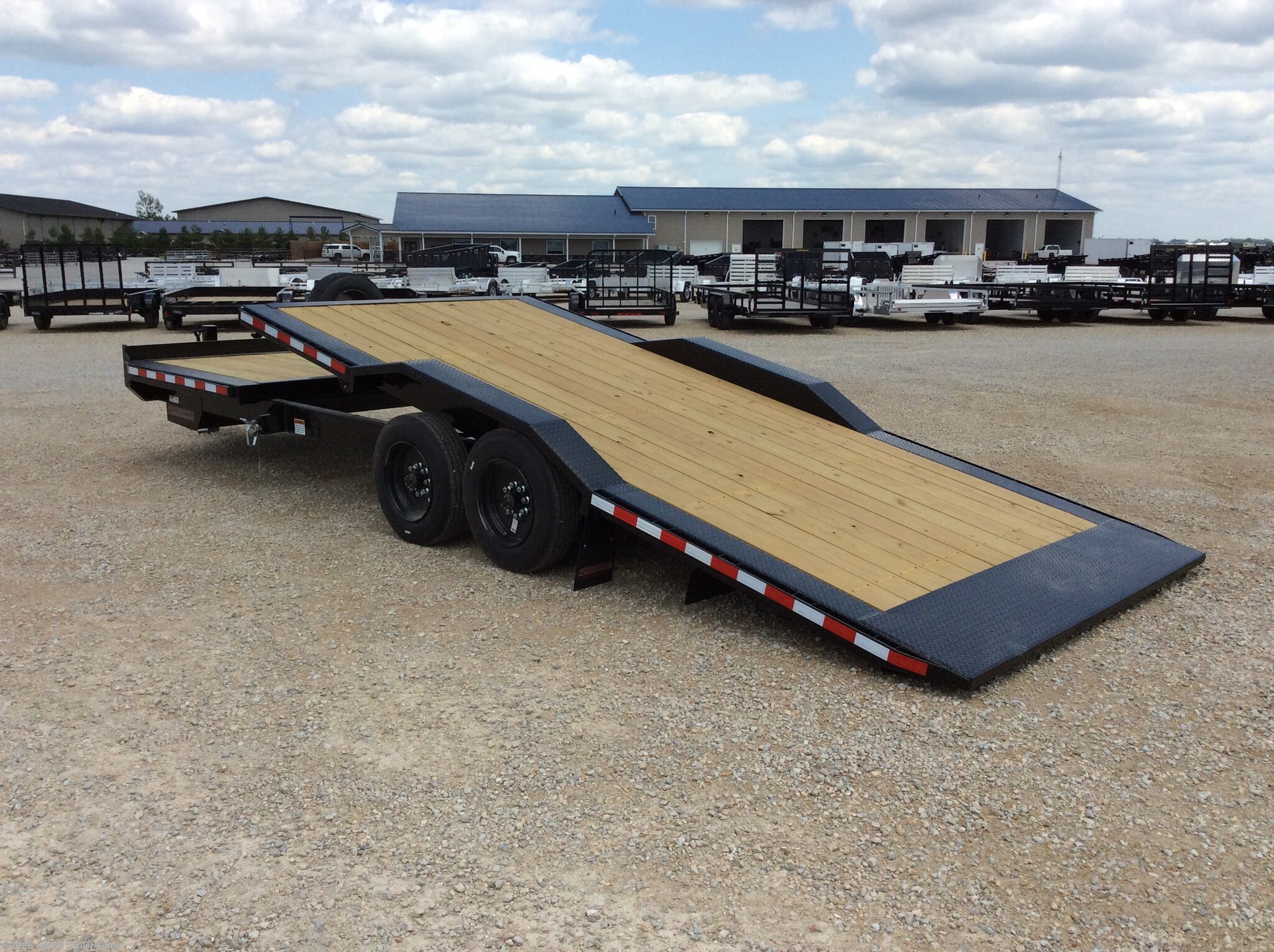 2023 Midsota 24' Tilt Equipment Trailer 102X24' Wide Body Tilt