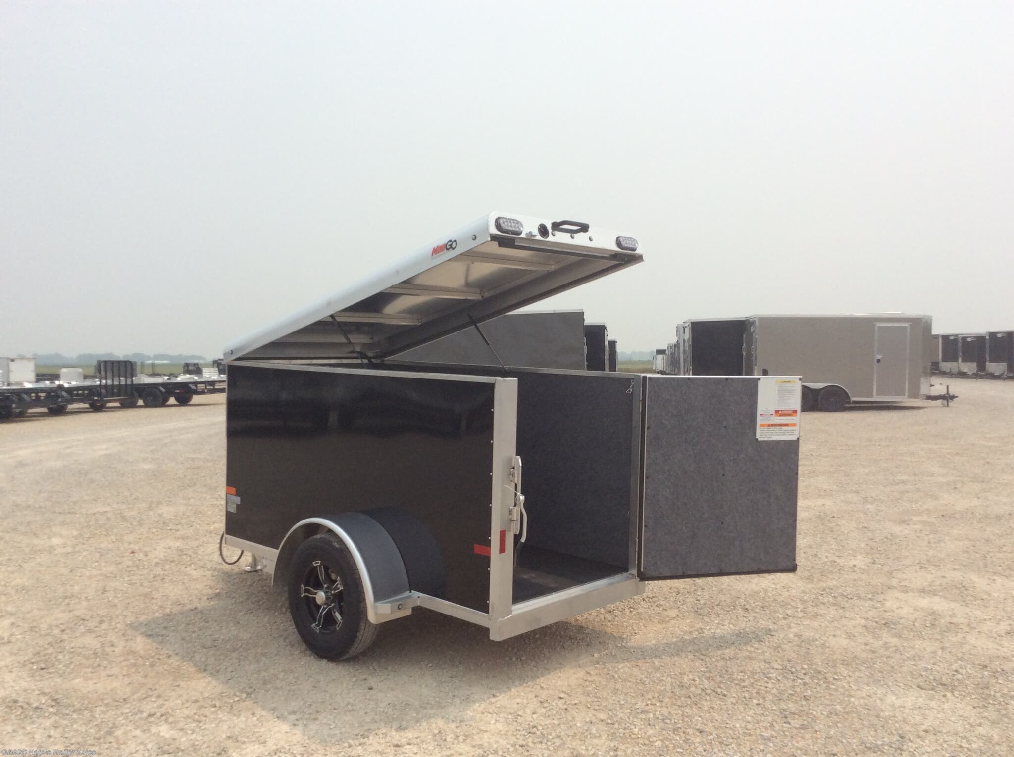 2023 Sundowner 4X8' Enclosed Cargo Box Trailer