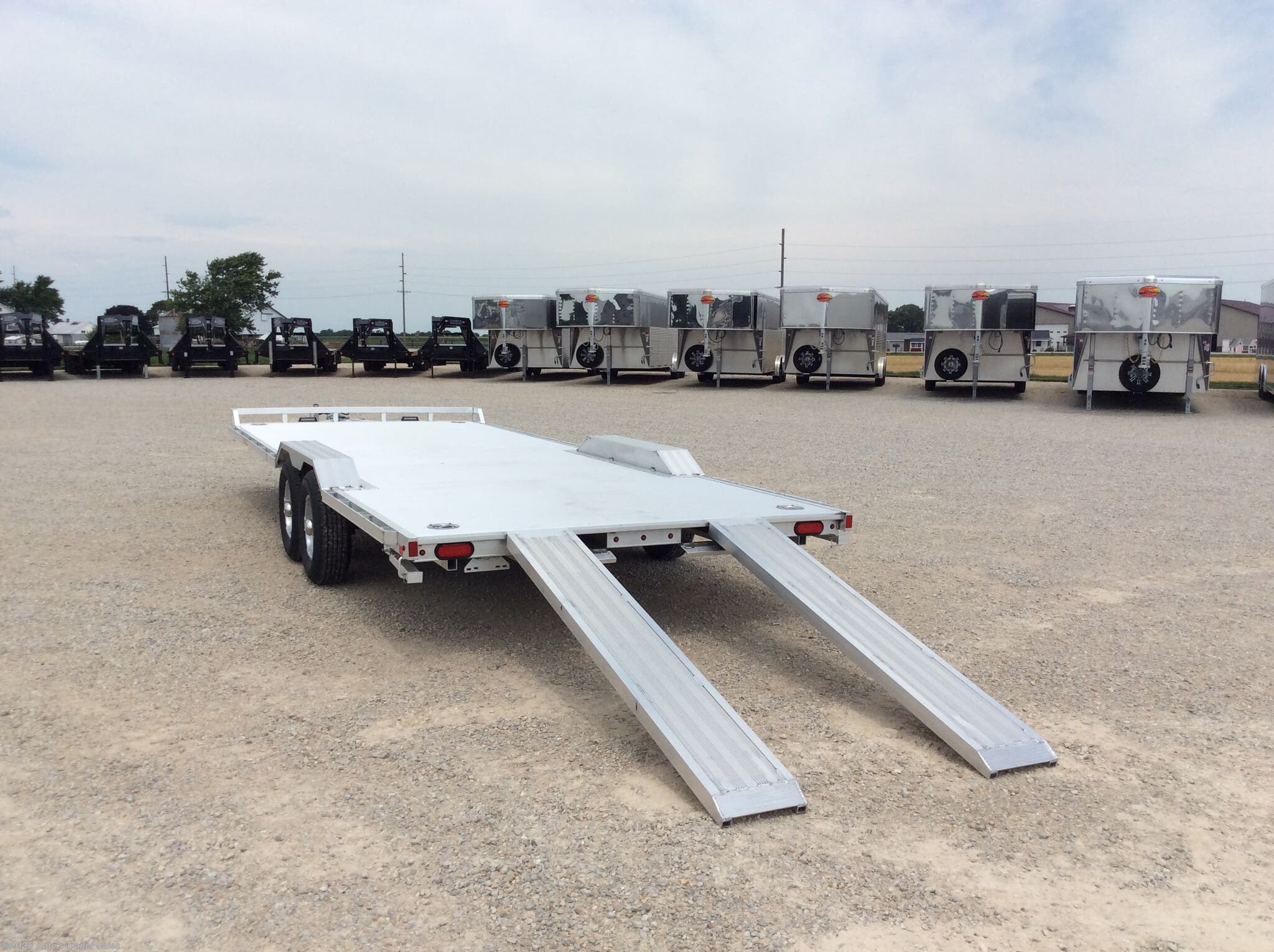 2024 Aluma 22' Aluminum Wide Body Utility Trailer