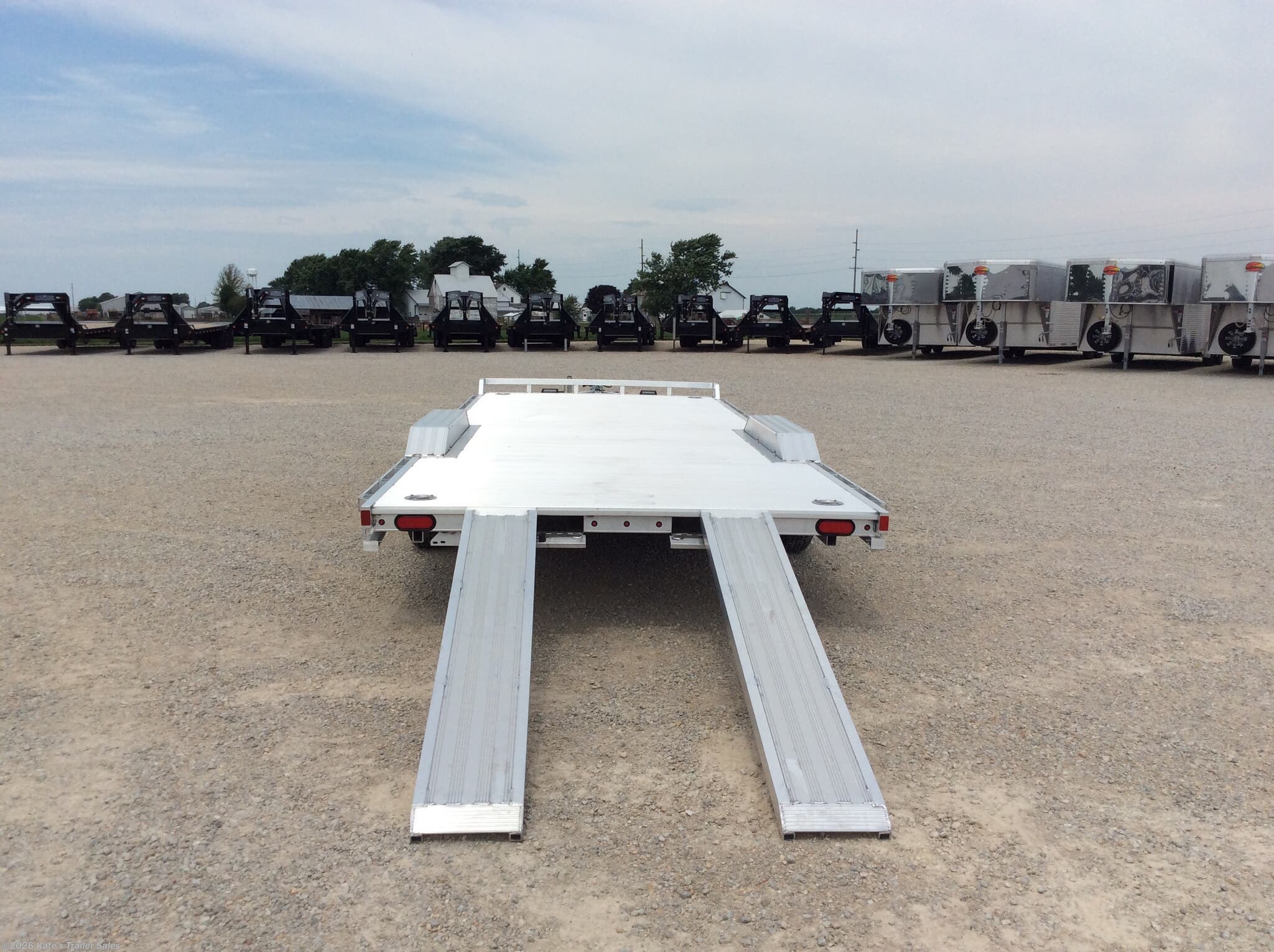 2024 Aluma 22' Aluminum Wide Body Utility Trailer