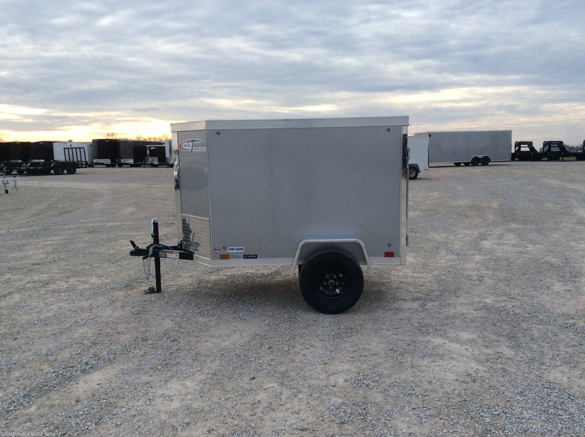 2024 Cross Trailers 4X6' Enclosed Cargo Box Trailer