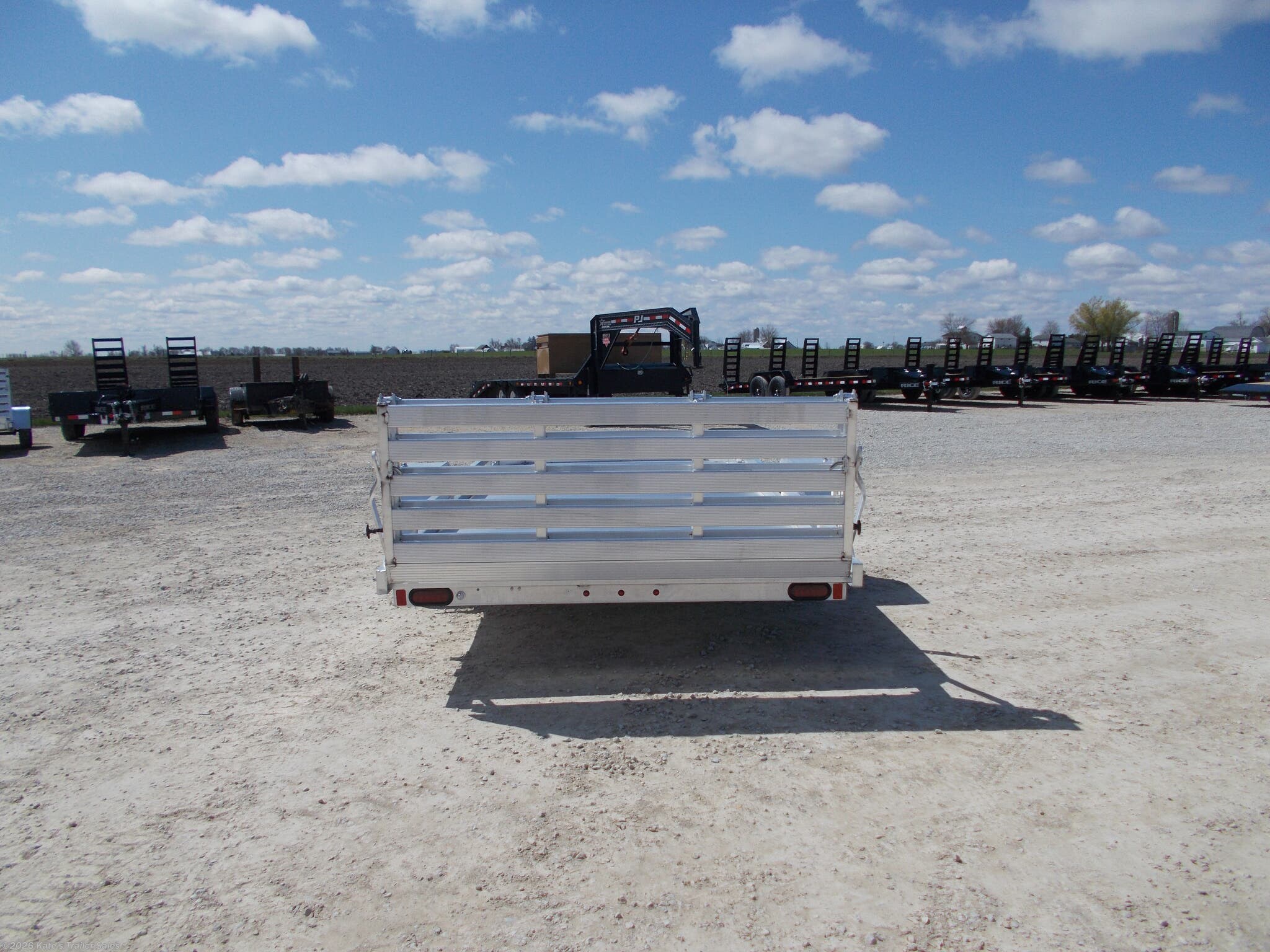 2024 Aluma 7814S-BT 14' Aluminum Utility Trailer
