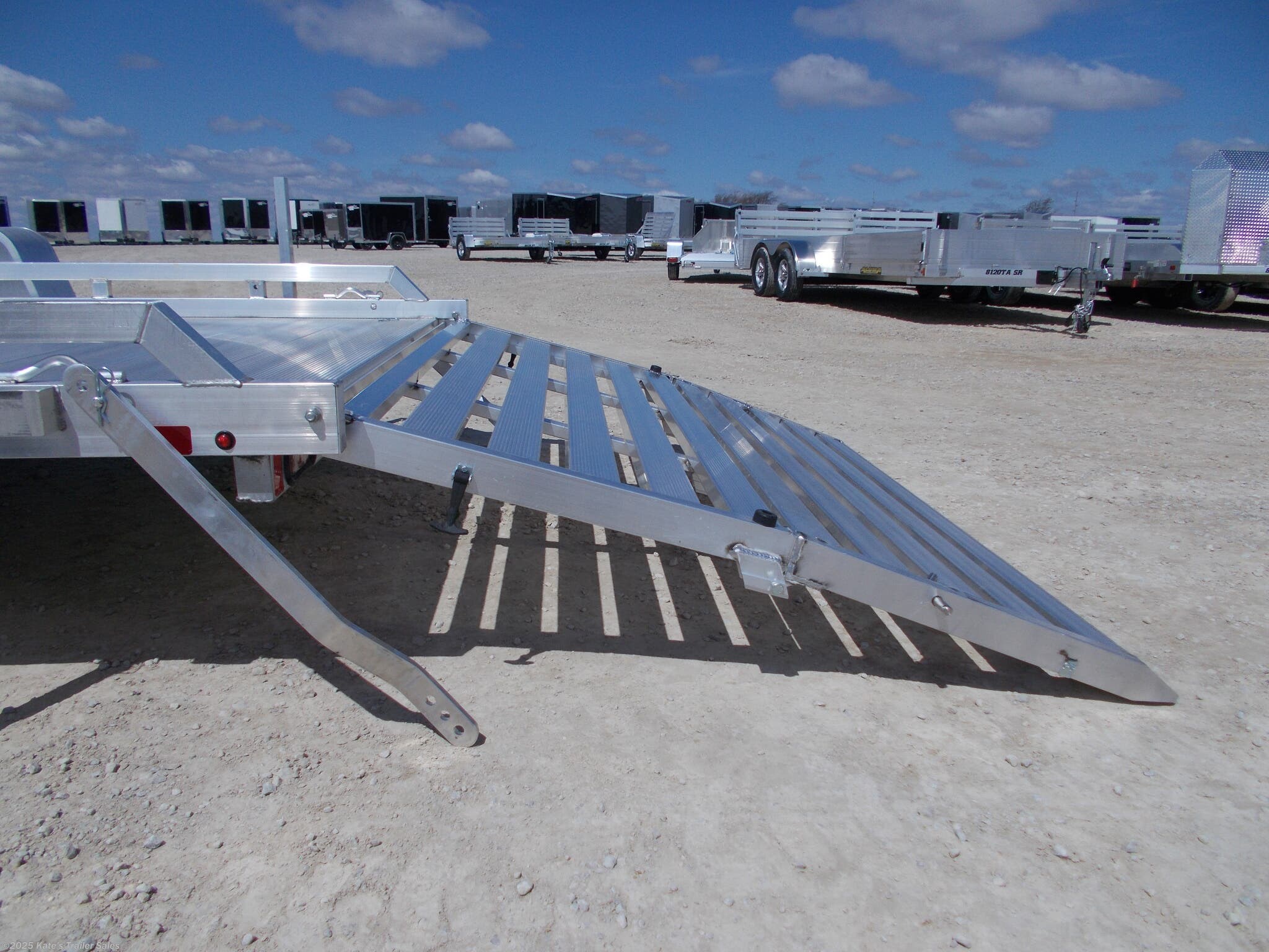 2024 Aluma 7814S-BT 14' Aluminum Utility Trailer
