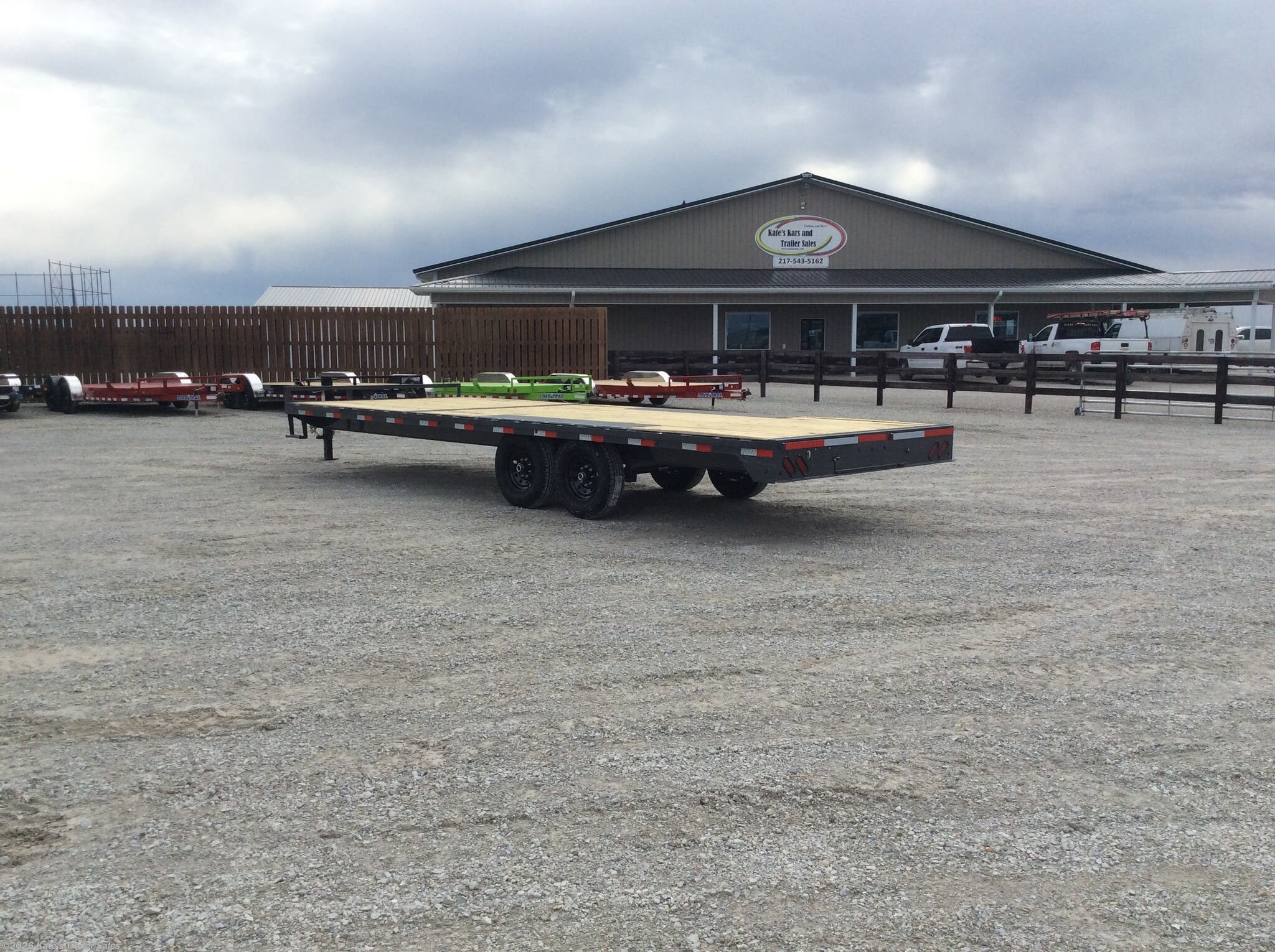 2024 Lamar 102X24' Deckover Trailer Flatbed Equipment