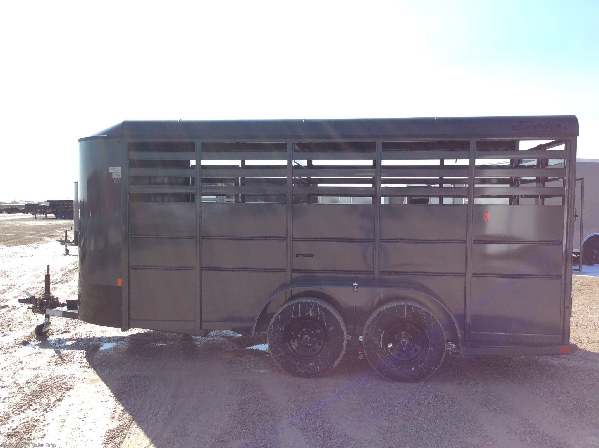 2024 Delta 16FT Livestock Trailer