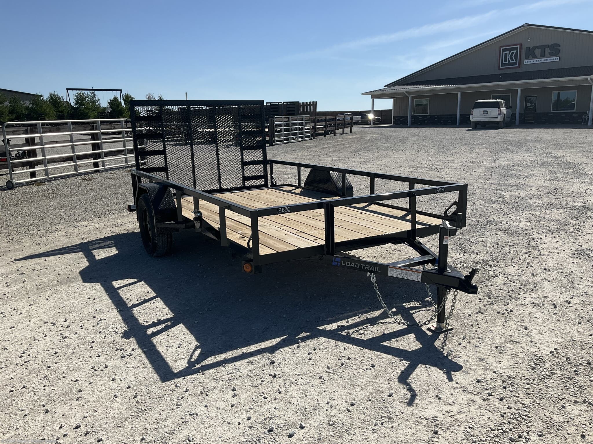 2025 Load Trail 77X12 Single Axle Utility Trailer W/ Dovetail