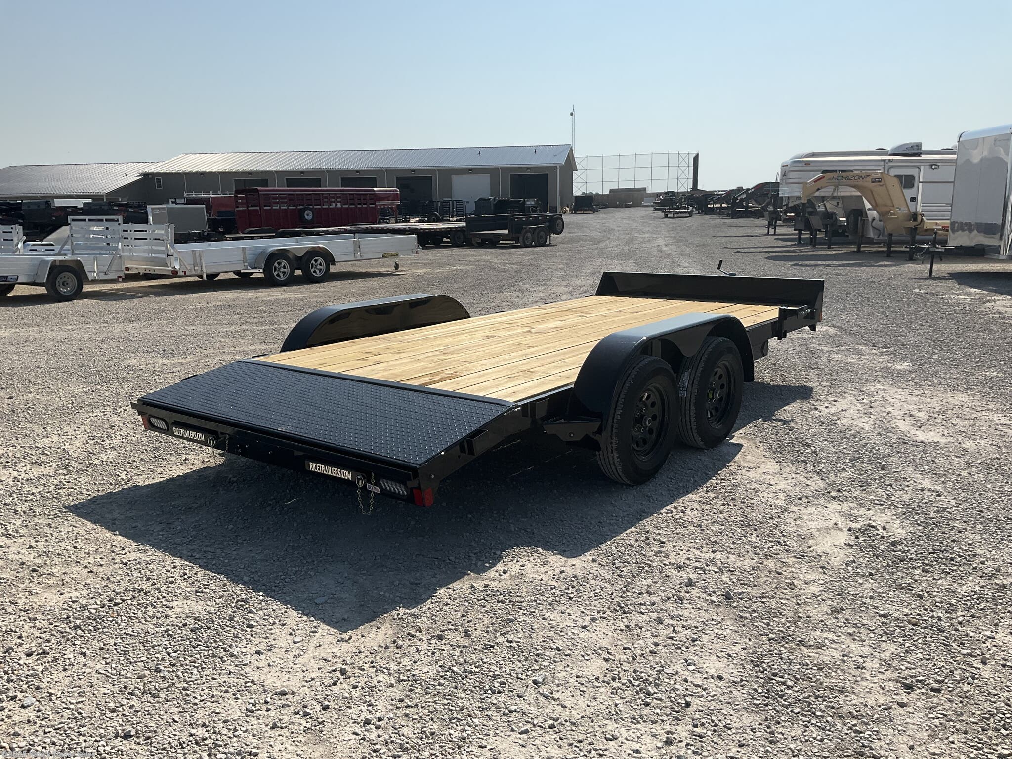 2025 Rice Trailers 7k Magnum Car Hauler 82X16' Flatbed Car Hauler Trailer