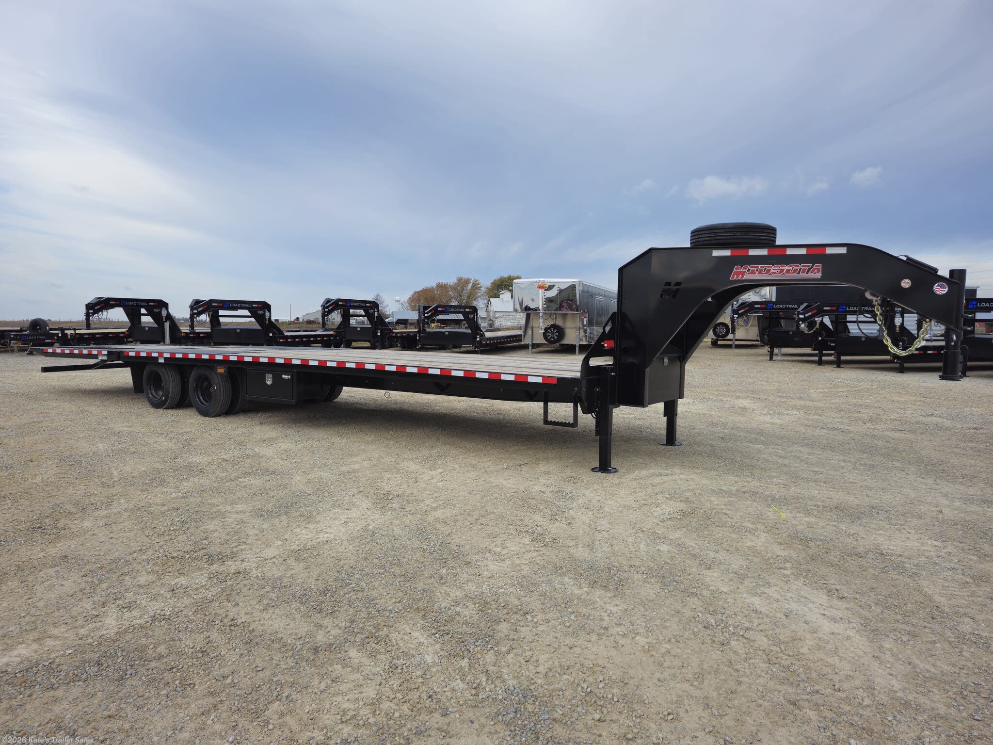 2025 Midsota 102X36' Gooseneck / AIR RIDE with Hydro Dove+Jacks