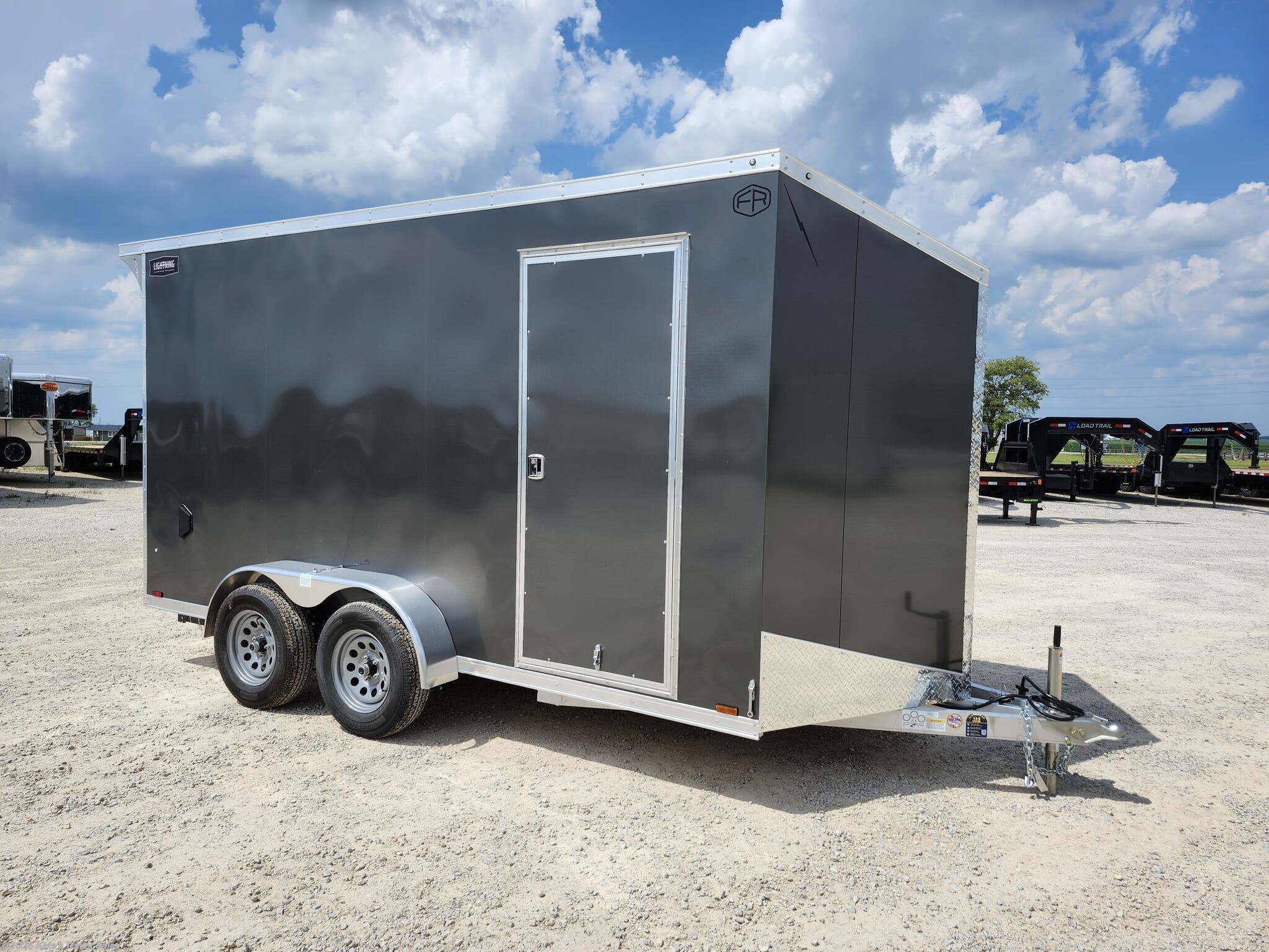 2026 Lightning Trailers 7x14 Cargo Trailer / 7K GVWR / 84" Height