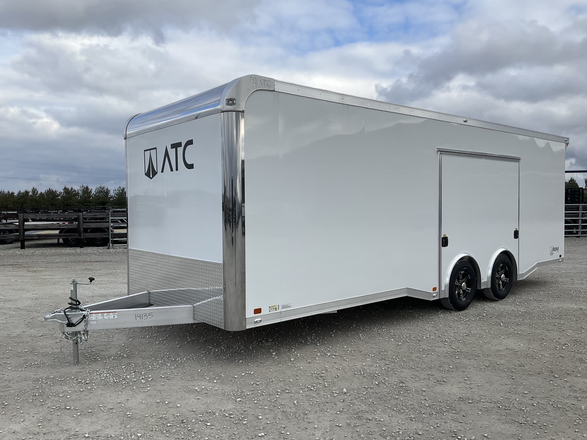 8x24 Cargo Trailer for sale | New ATC 8.5X24' Enclosed Cargo Trailer W ...