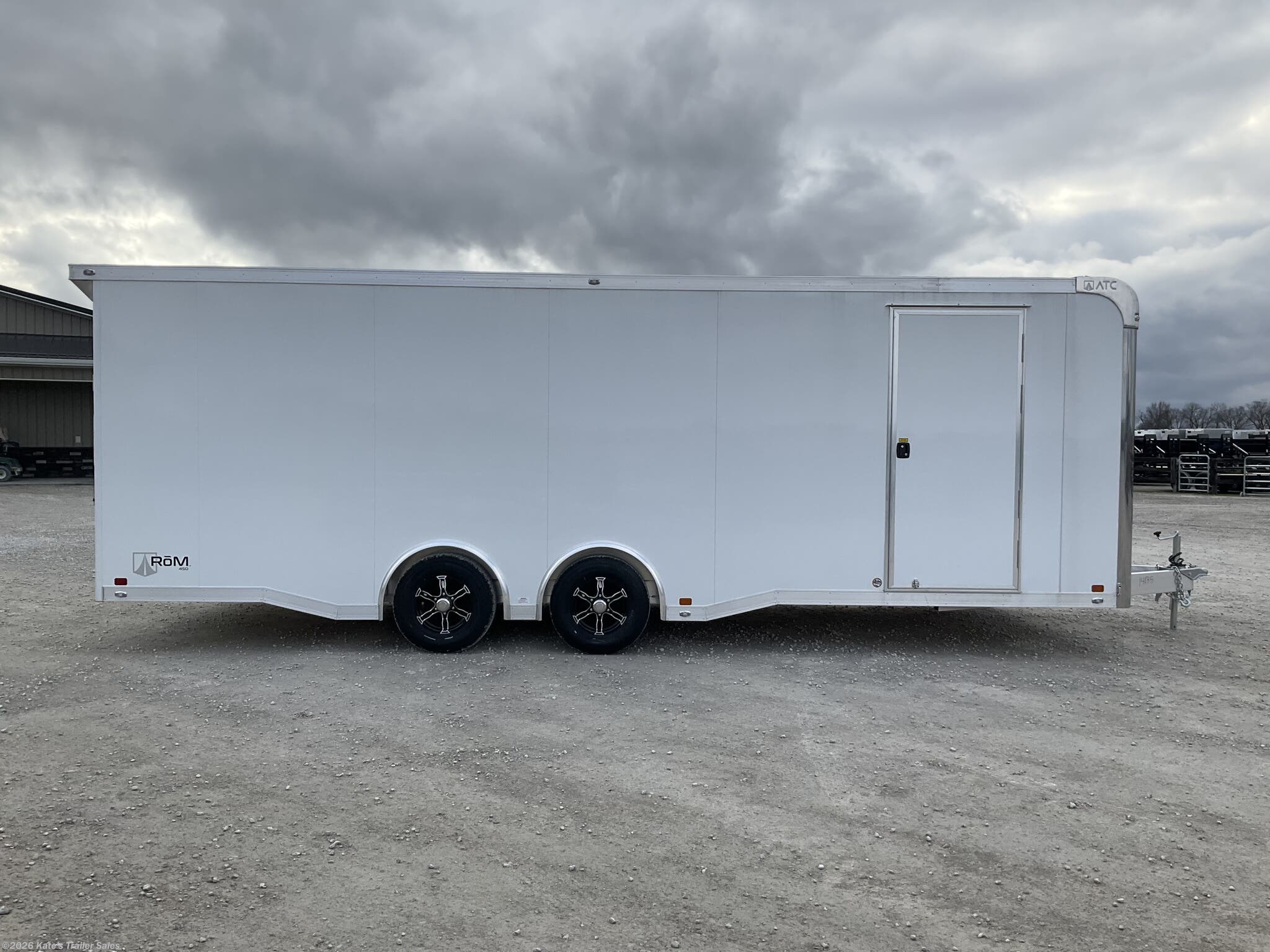 2026 ATC Rom 450 8.5X24' Enclosed Cargo Trailer W/Escape Door