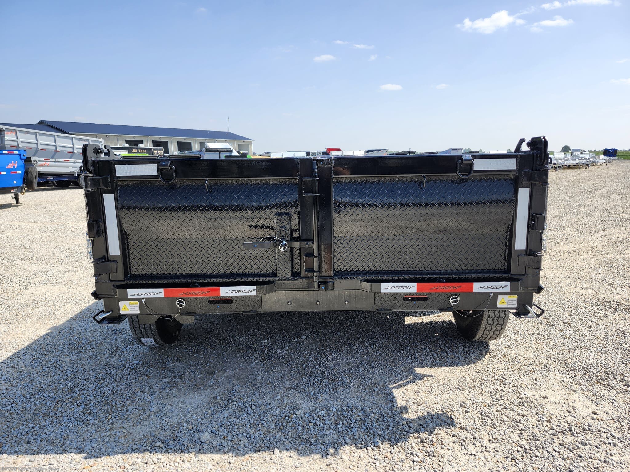 6x16 Dump Trailer for sale | New Horizon 83x16 21K GVWR DUMP TRAILER ...