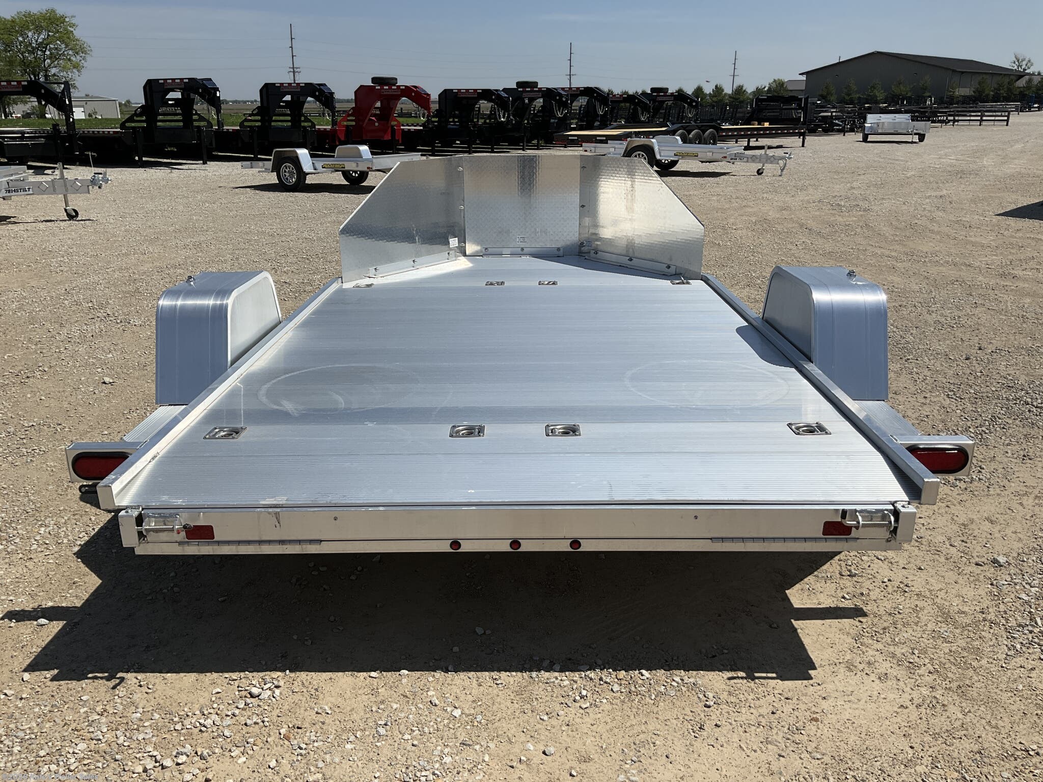 6x11 Motorcycle Trailer for sale | New Aluma MC210 (2) Motorcycle ...