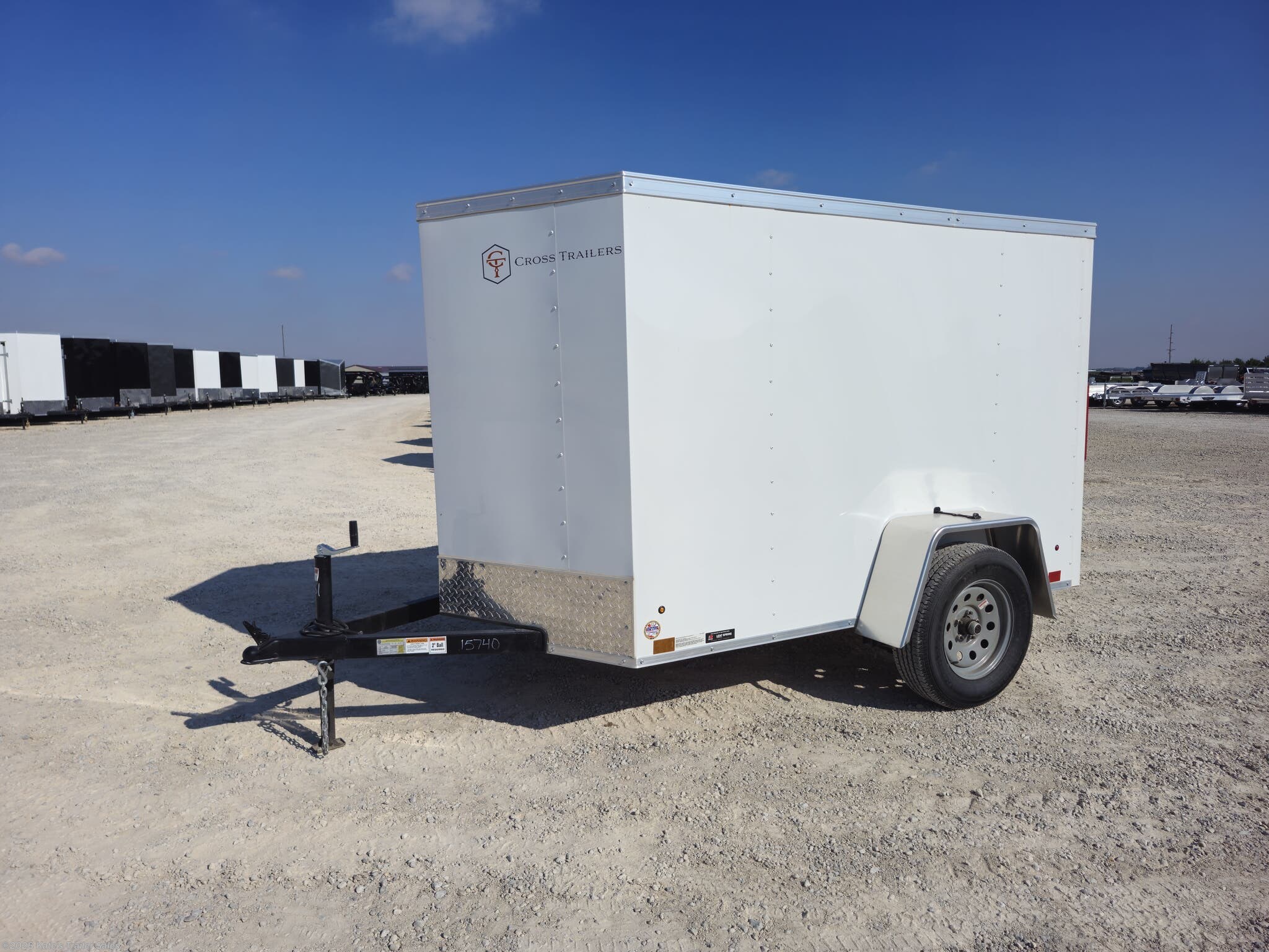 2025 Cross Trailers 5 x 8 SA Beta Series / Enclosed Cargo Trailer