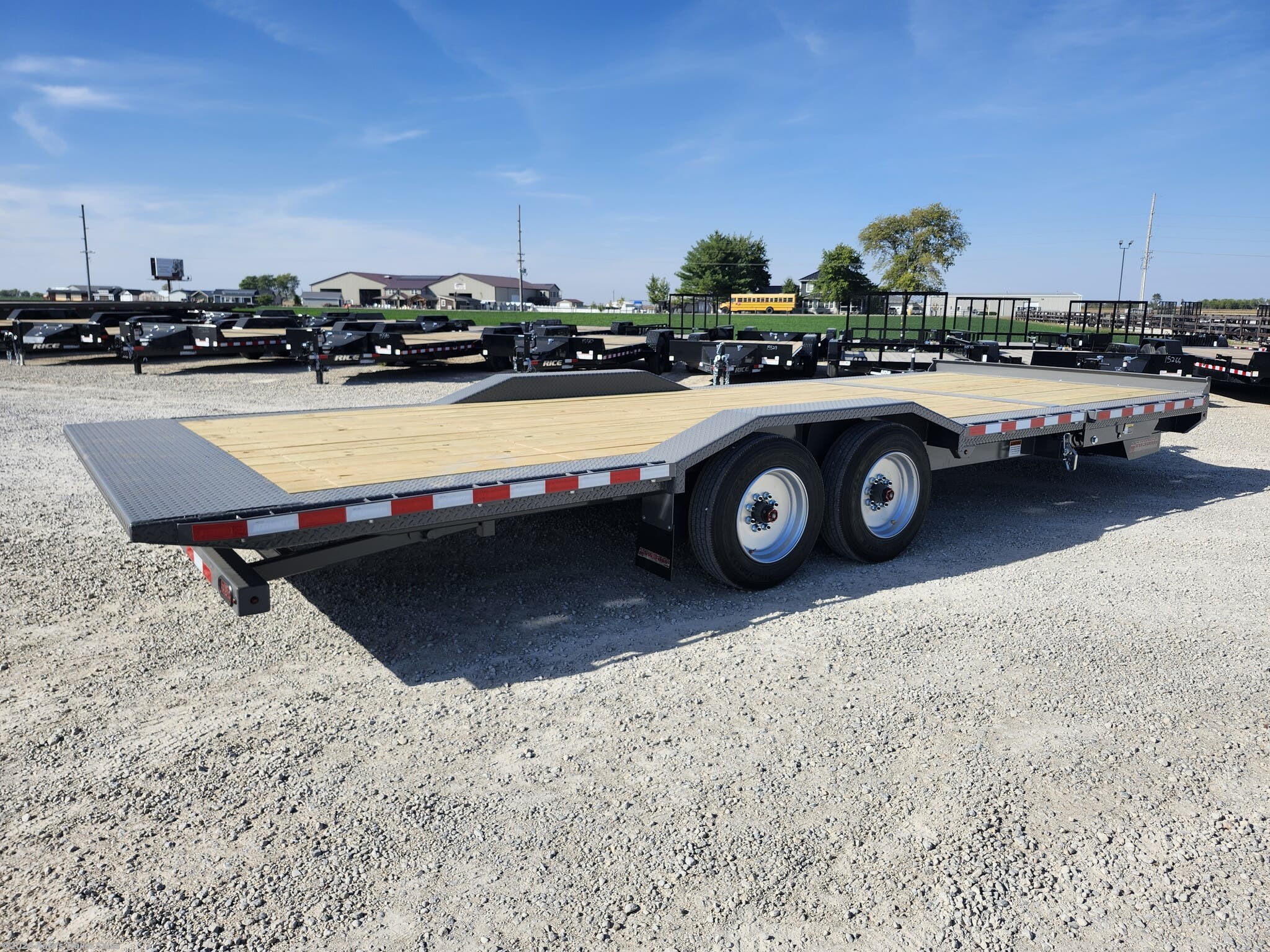 8x24 Tilt Deck Trailer for sale | New Midsota 102X24' Tilt Equipment ...