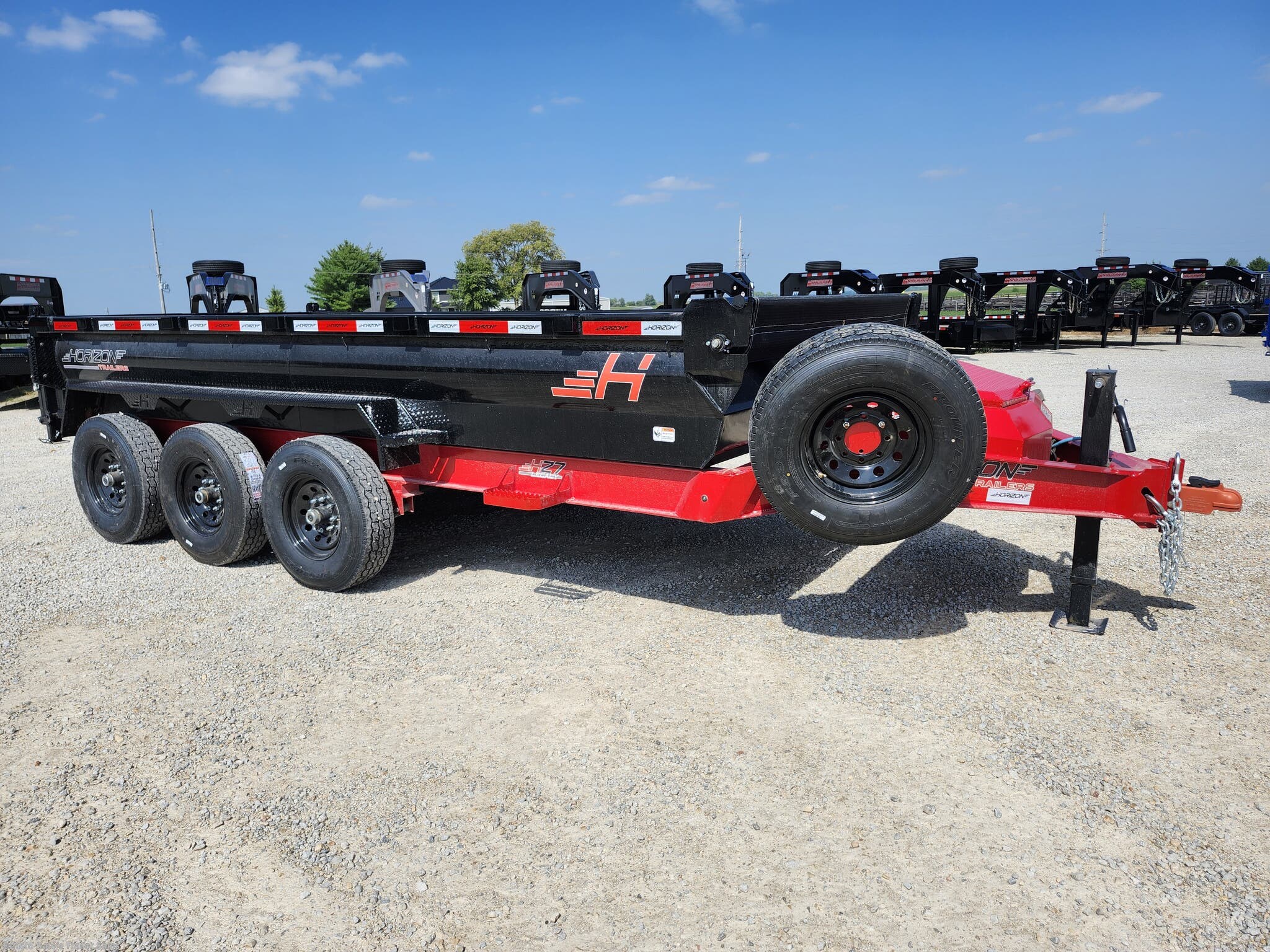 2026 Horizon 83x16 21K GVWR DUMP TRAILER / 24" SIDES / 7GA