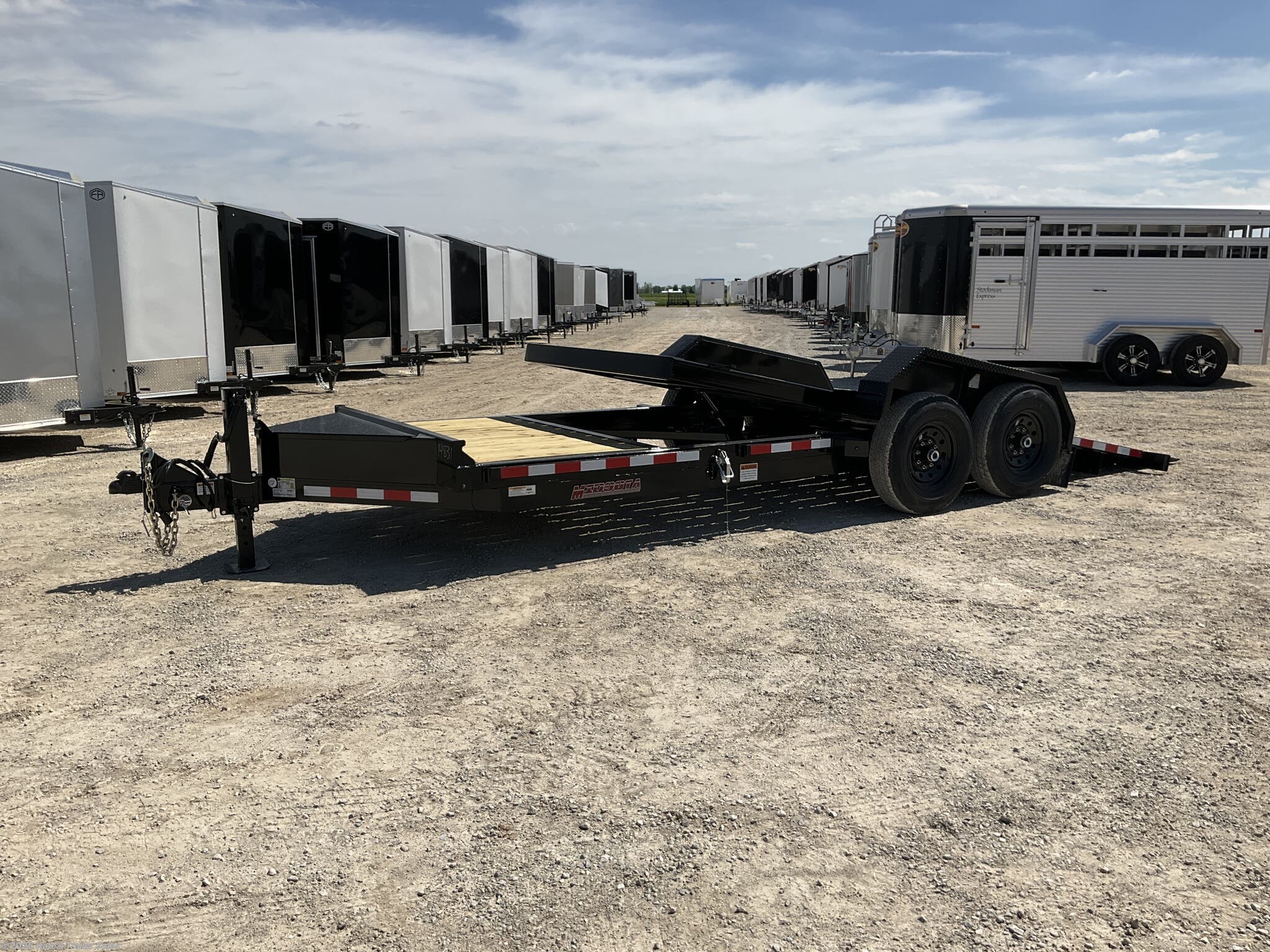 6x20 Tilt Deck Trailer for sale | New Midsota 20' Tilt Equipment ...