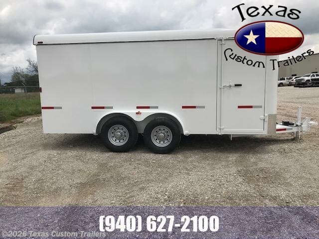 8x16 Cargo Trailer for sale | New W-W Trailer 16X8 10K Rear Ramp ...