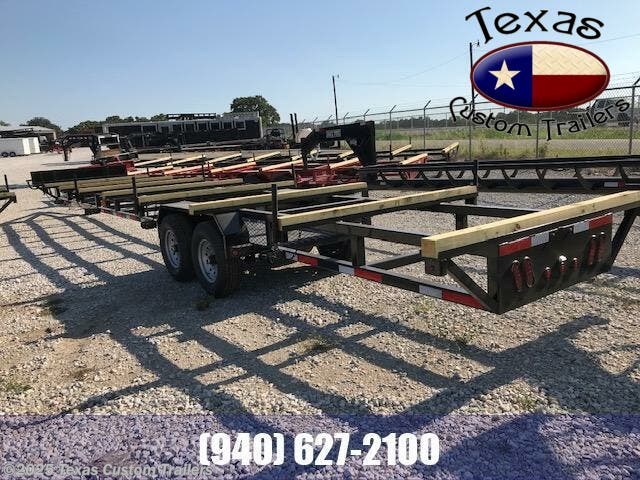 7x40 Pipe Hauling Trailer for sale | New East Texas Trailers 40' Pipe ...