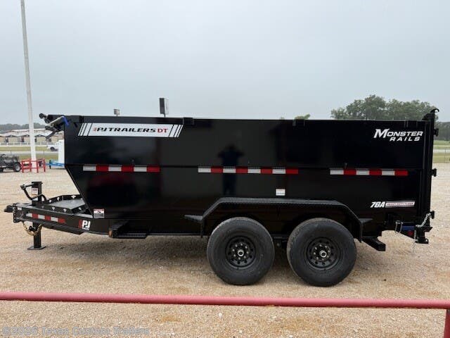 2026 PJ Trailers 83" X 14' LP Telescopic Dump 4' Sides