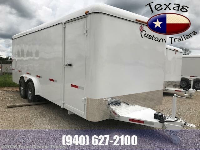 8x20 Cargo Trailer for sale | New W-W Trailer 20X8 10K Rear Doors ...