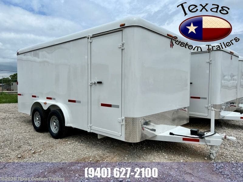 2026 W-W Trailer 16X8 Cargo Carrier 14K Rear Doors