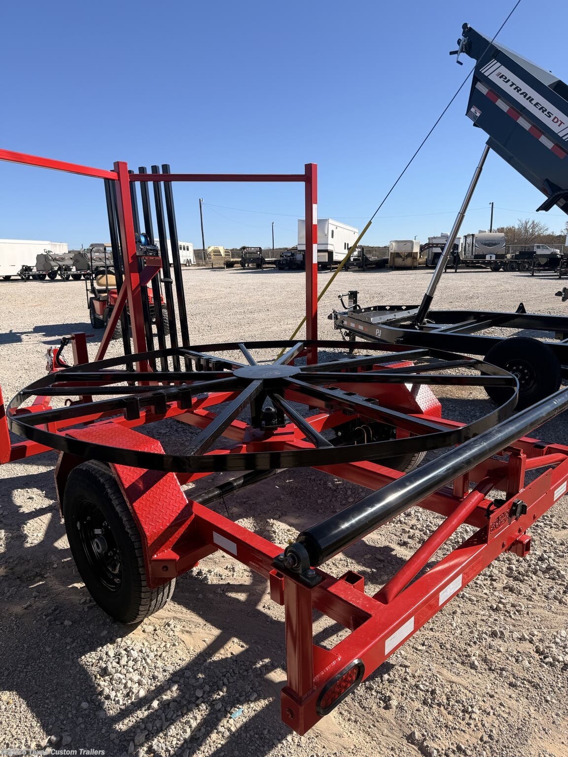 2026 Red River 10' Poly Pipe Layout Trailer