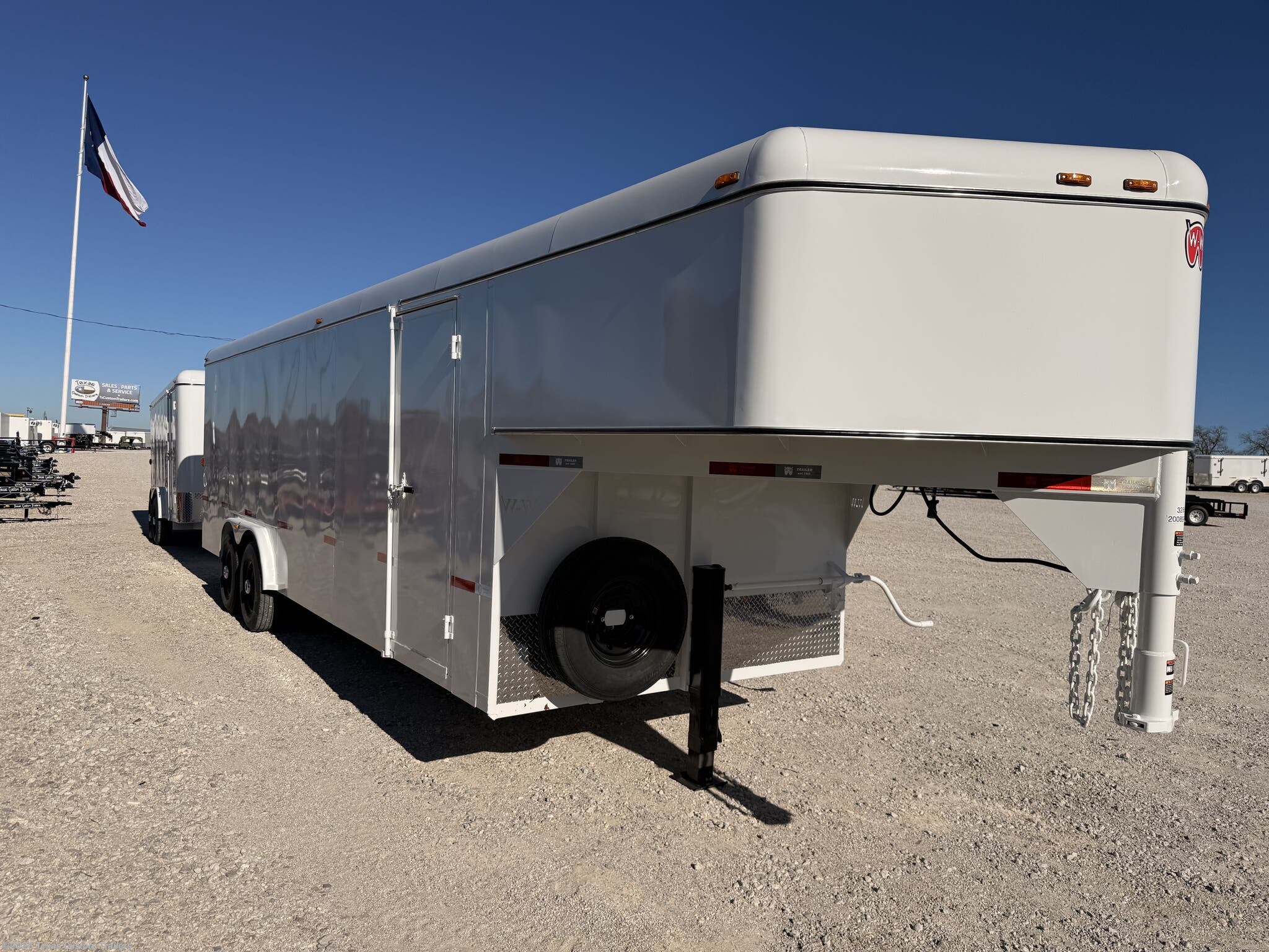2026 W-W Trailer 24X8 GN Cargo Hauler 14K