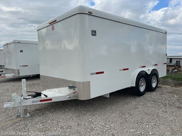 8x16 Cargo Trailer for sale | New W-W Trailer 16X8 14K Rear Doors ...