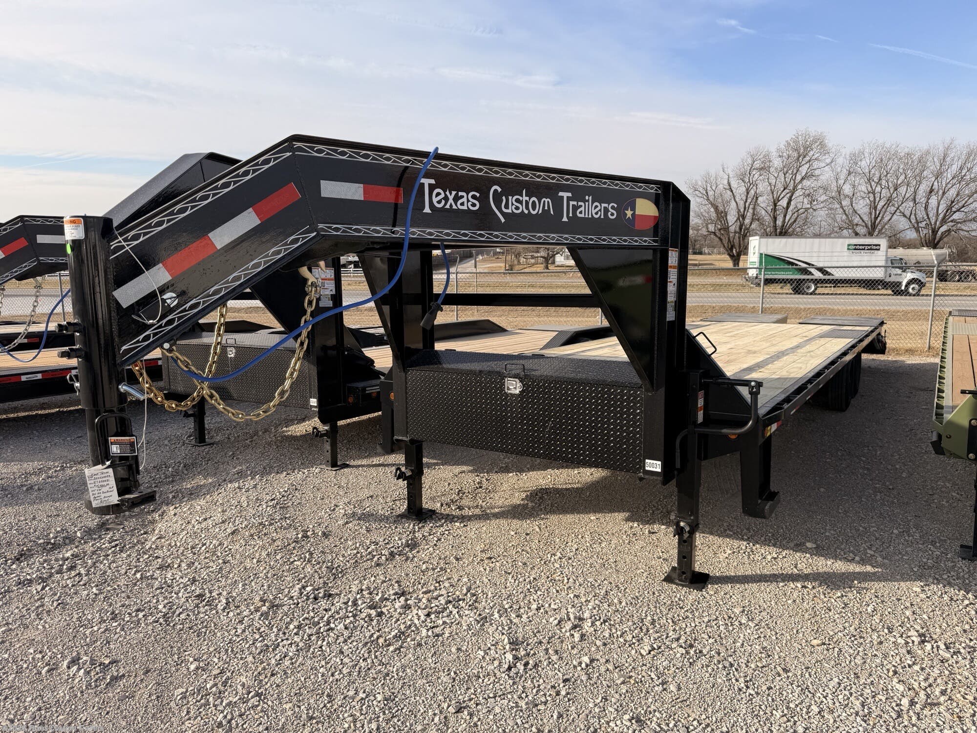 8x30 Flatbed Trailer for sale | New East Texas Trailers 102x30 GN HD ...