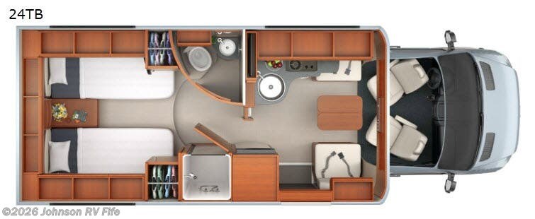 2018 Leisure Travel Unity U24TB RV for Sale in Fife, WA 98424 | 23033HC ...