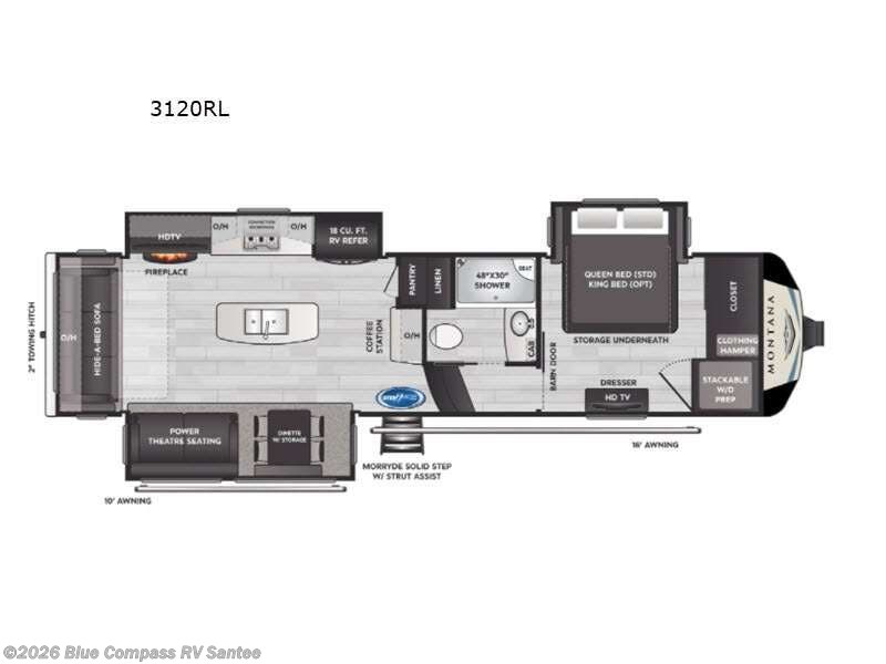 2021 Keystone Montana 3120RL RV for Sale in Santee, CA 90271 | UT910071 ...