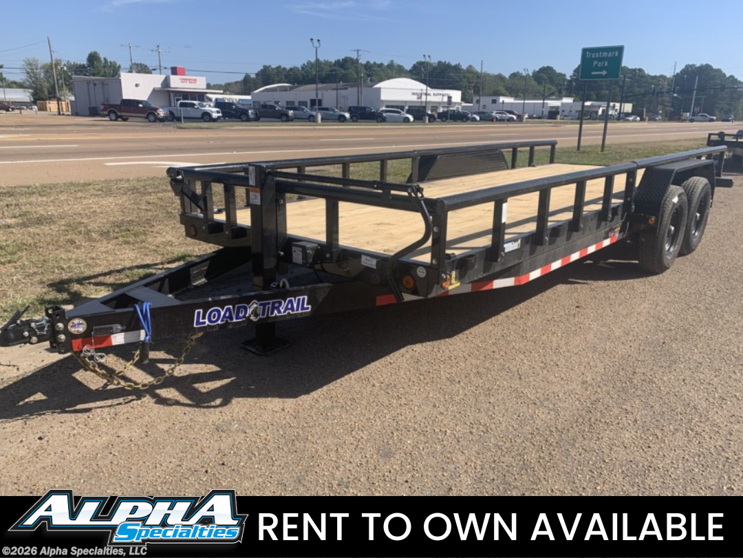 2024 Load Trail CS 83" x 20' Tandem Equipment Trailer