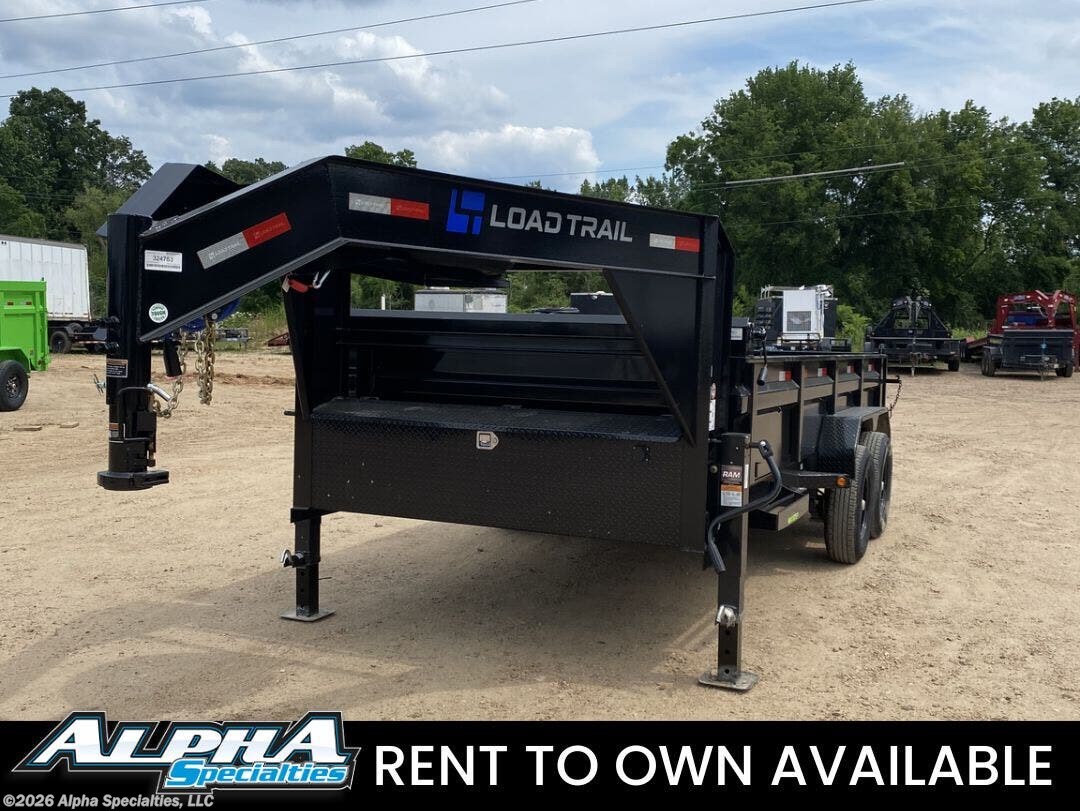 2024 Load Trail DG 83X16 Low Pro Gooseneck Dump Trailer 14K GVWR