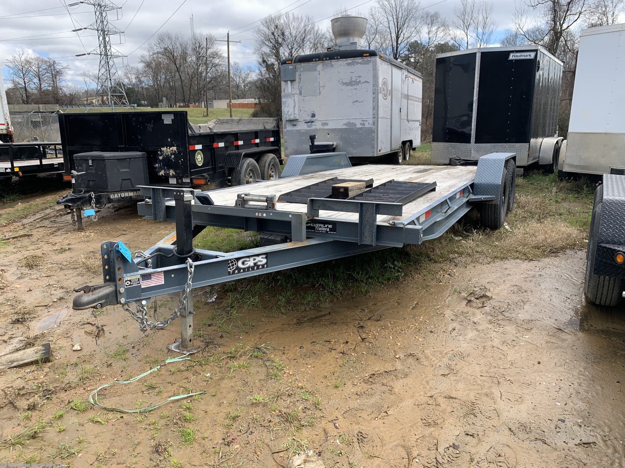 2022 GPS Trailers 20' GREY CAR HAULER