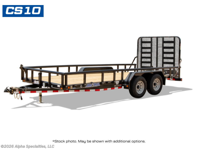2025 Load Trail CS 83" x 24' Tandem Carhauler w/Side Rails Trailer