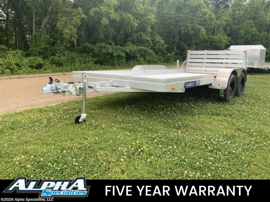 2026 Aluma 7816ESA-TA 16' Aluminum Utility Trailer 7K GVWR