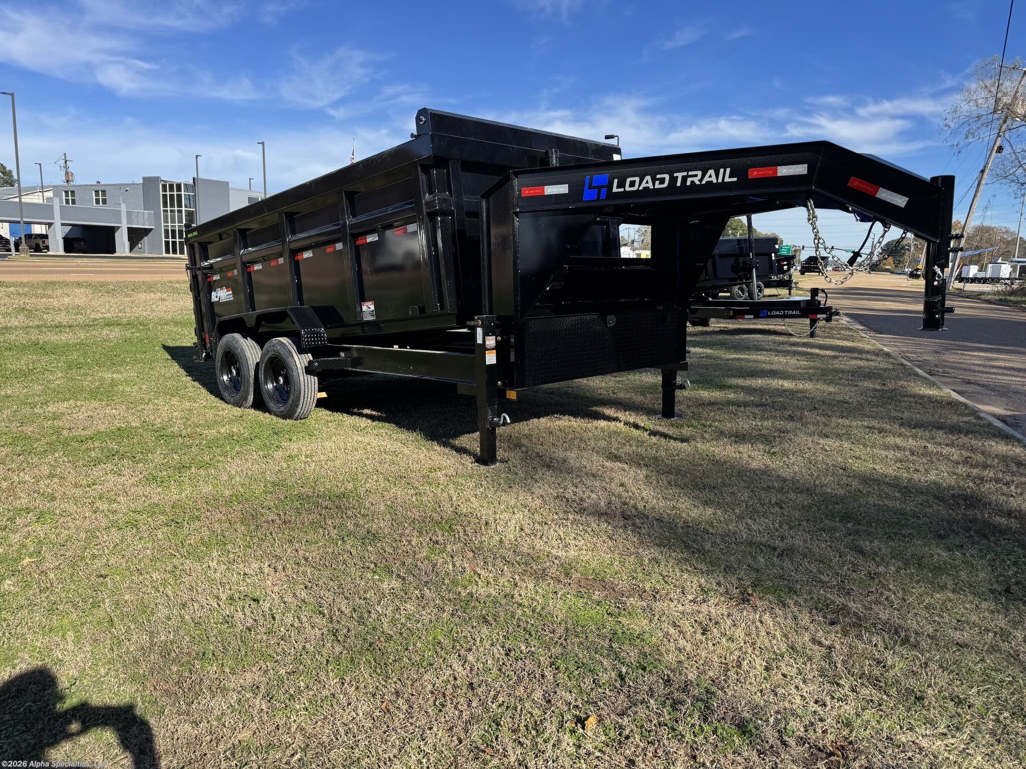 2026 Load Trail DG 83X14X4 Gooseneck Telescopic 7GA Floor Dump 16K