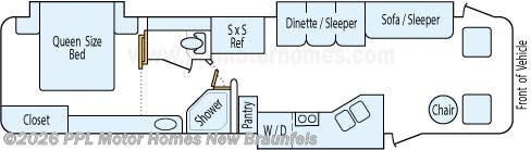 Fleetwood Pace Arrow Floor Plans