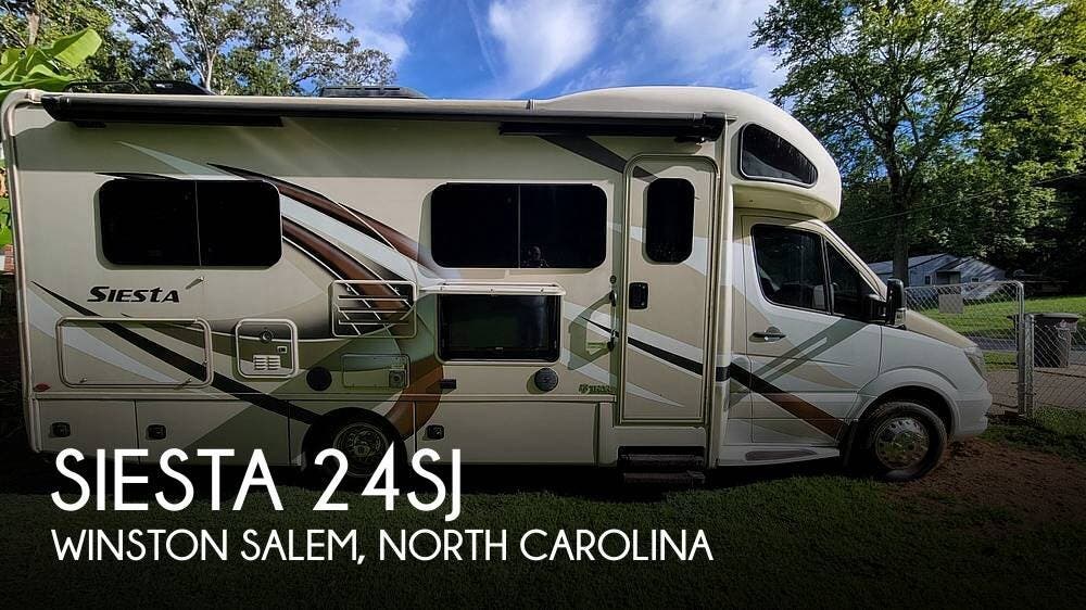 2018 Thor Motor Coach Siesta 24SJ RV for Sale in Winston Salem, NC 27127 | 426042 | RVUSA.com ...