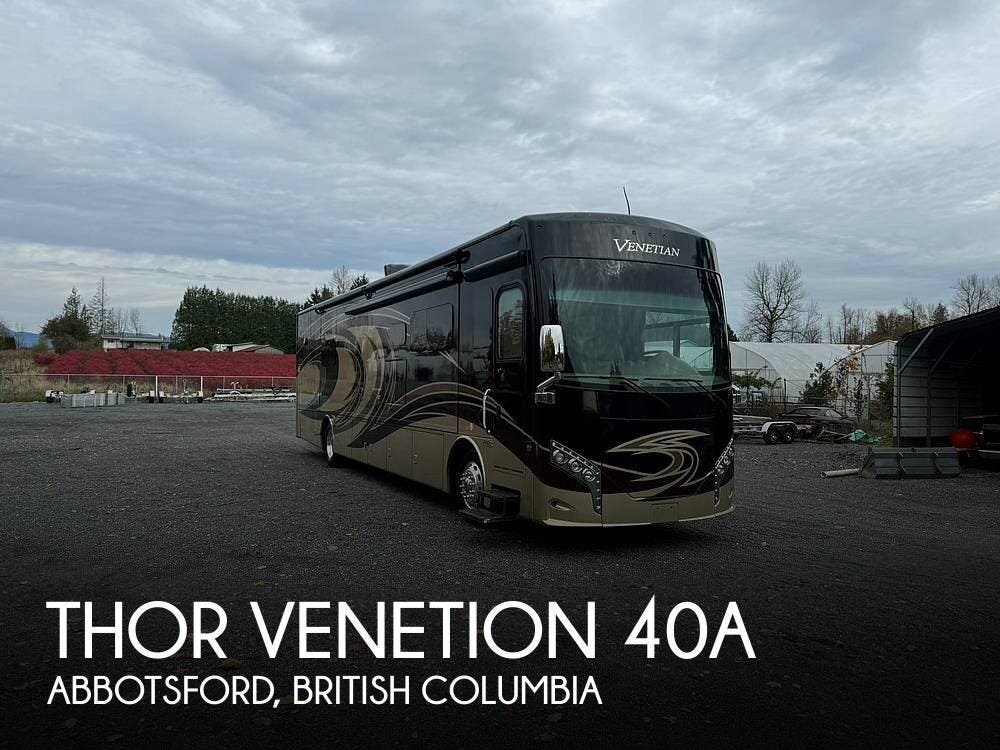 2017 Thor Motor Coach Thor Venetion 40A RV for Sale in Abbotsford, BC ...