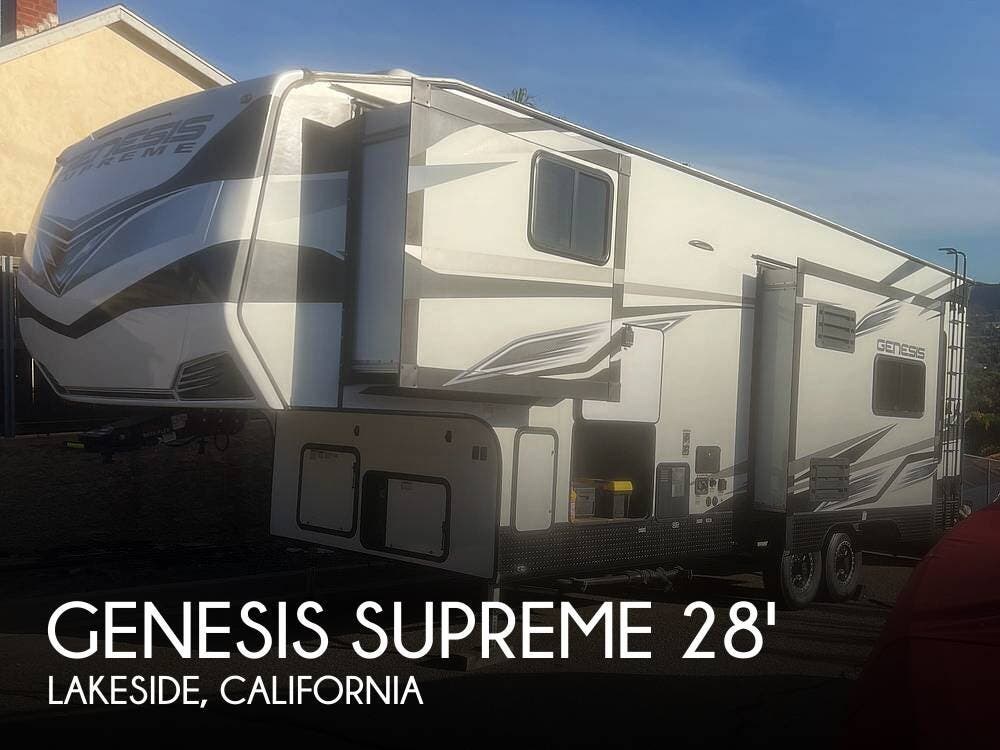 2023 Genesis Supreme Genesis Supreme 28IKS RV for Sale in Lakeside, CA ...