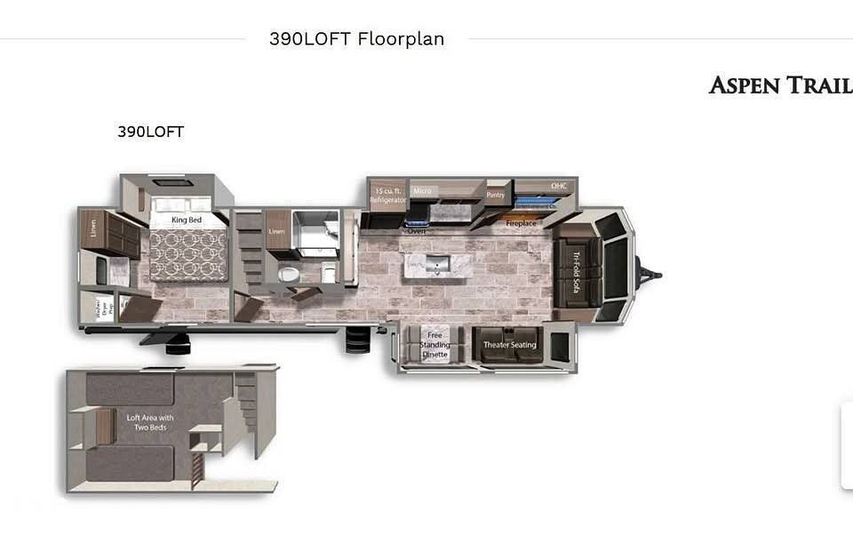 2024 Dutchmen Aspen Trail 390 LOFT #475249 - For Sale in Blacksburg, SC