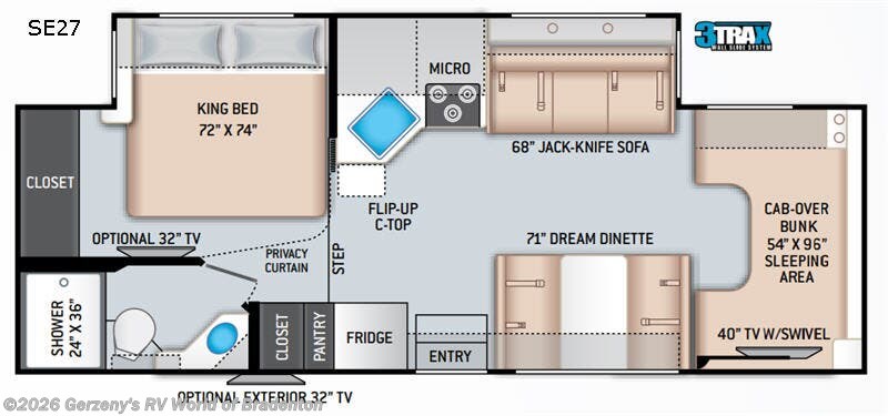 2020 Thor Motor Coach Quantum SE SE27 Ford RV for Sale in Bradenton, FL ...