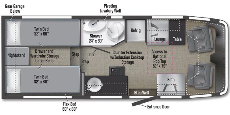 2026 Winnebago Ekko Sprinter 23B
