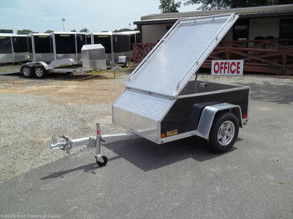 #ae46-black - 2020 Aluma AE46 Cargo Trailer | Aluma Trailers