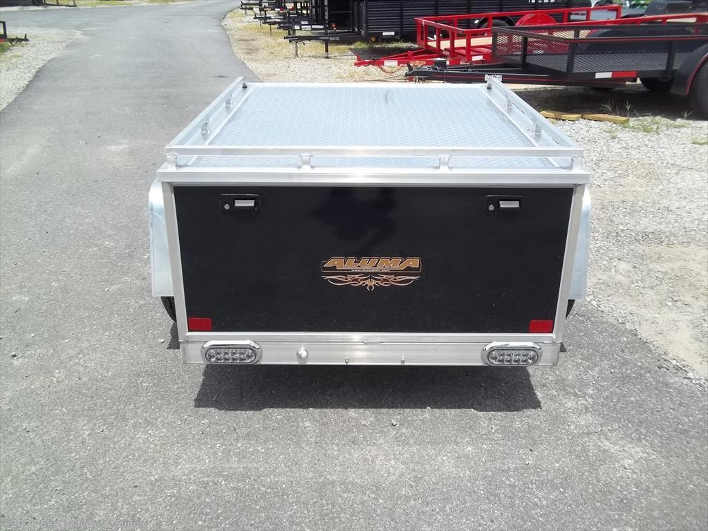 #ae46-black - 2020 Aluma AE46 Cargo Trailer | Aluma Trailers