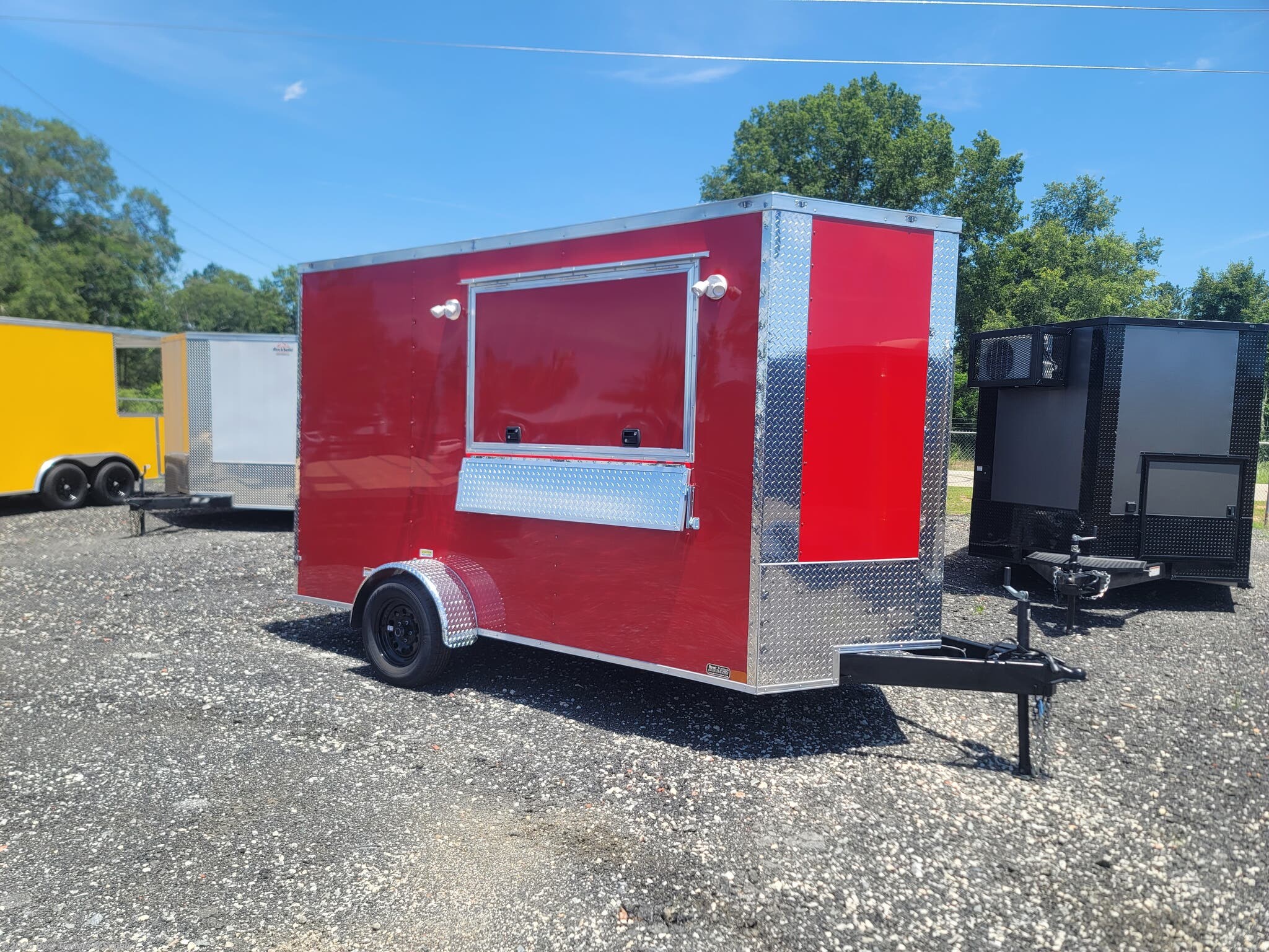 Concession/Vending Trailer for sale | New Empire Cargo 6 x 12 enclosed ...