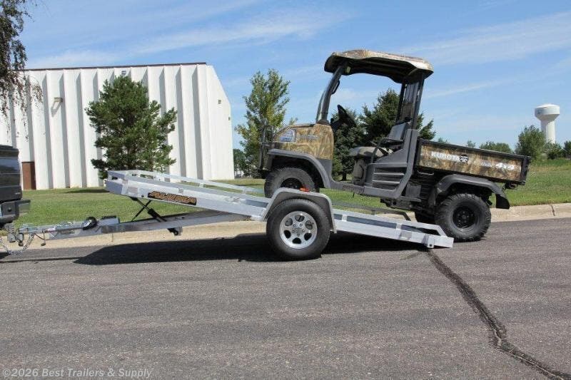 Utility Trailer for sale | New Aluma 7712H Tilt single axle trailer mag ...